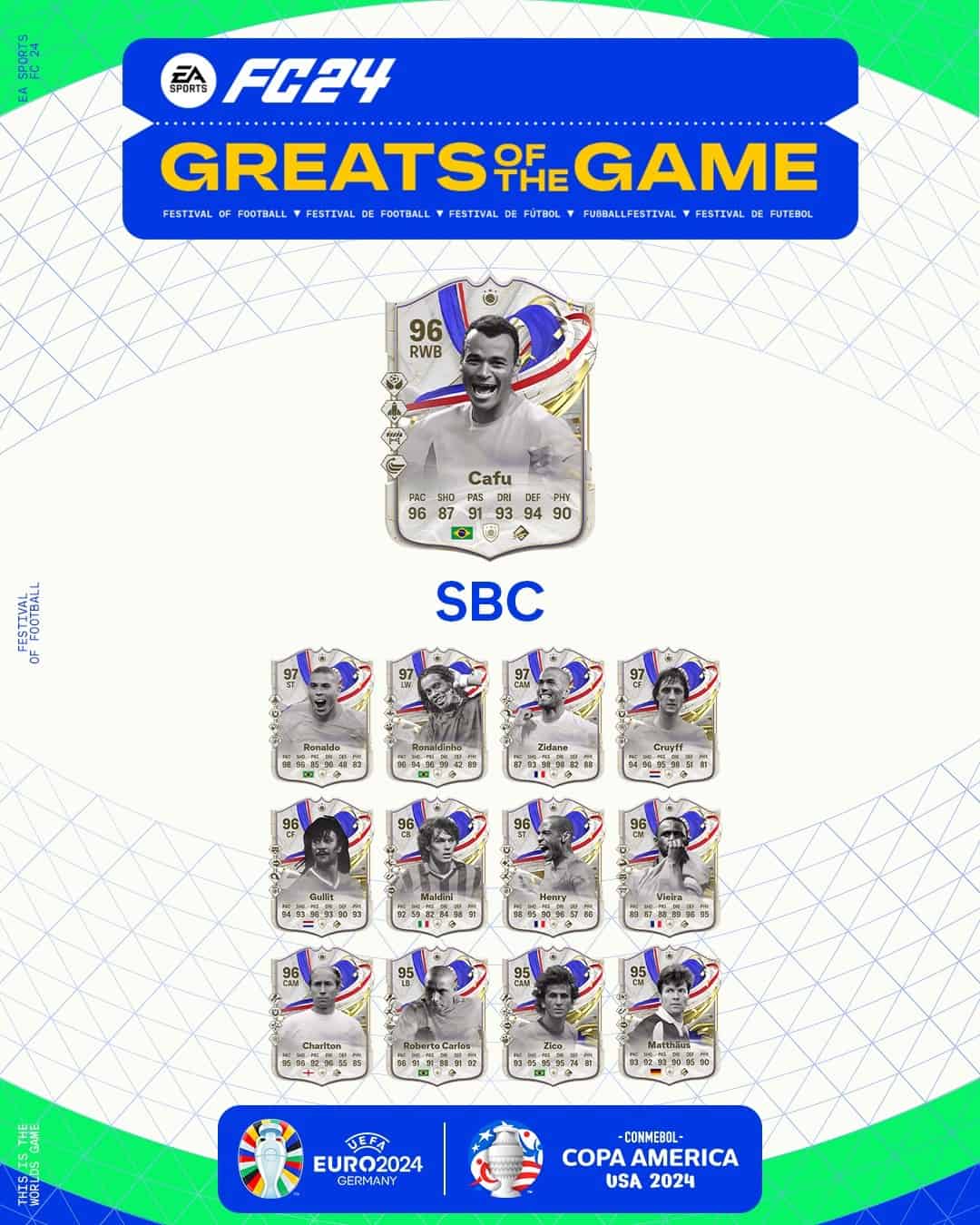 EA FC 24 SBC Cafu Icon Grandi Del Calcio Soluzioni E Recensione ...
