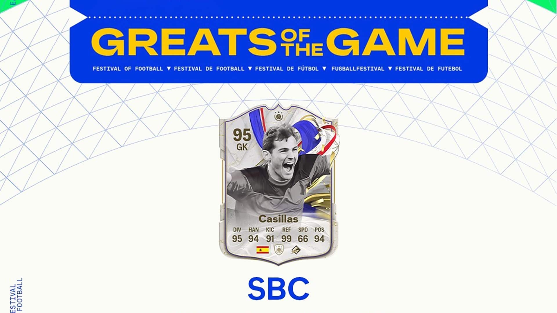 EA FC 24 SBC Iker Casillas Icon Grandi Del Calcio Soluzioni E ...