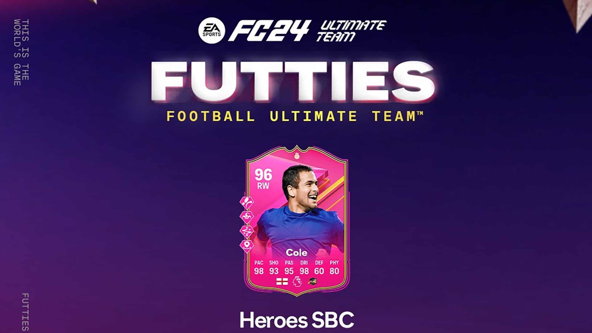 EA FC 24 SBC Joe Cole Eroe Futties Soluzioni E Recensione Carta Oscar Di UT - FifaUltimateTeam.it