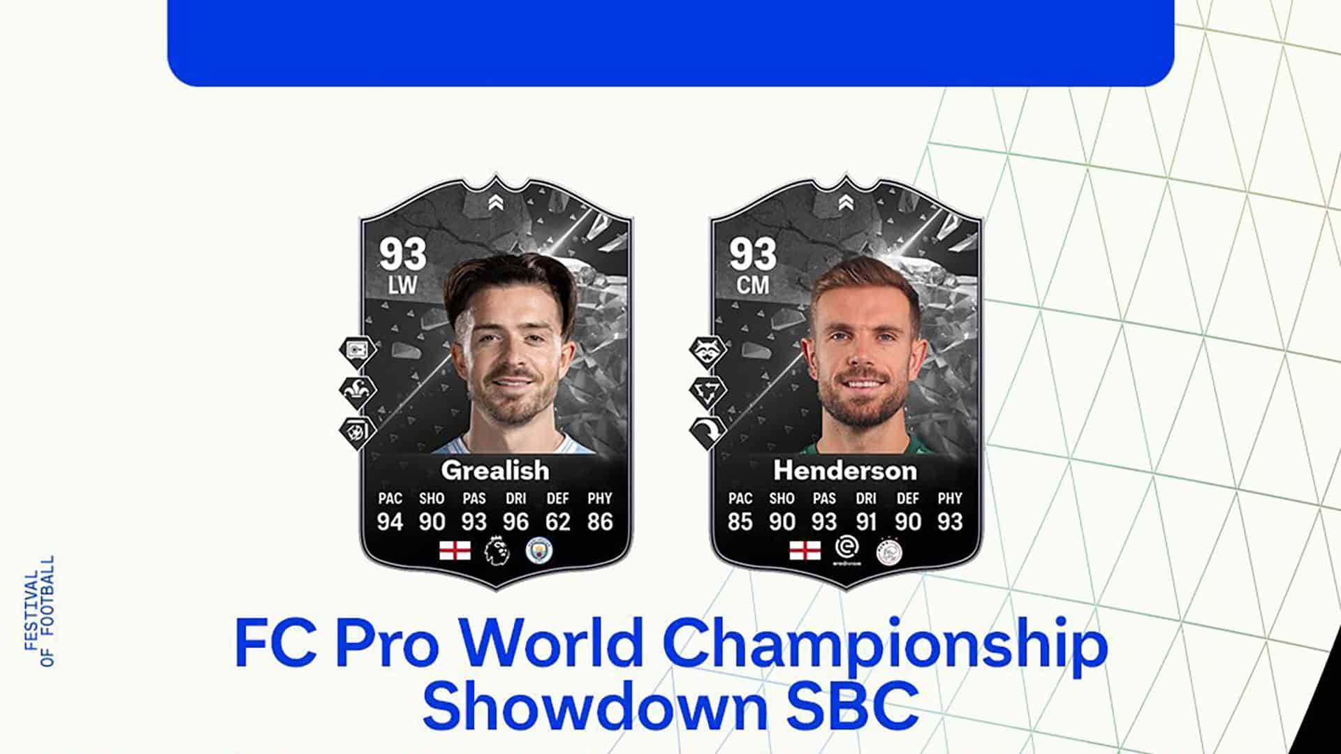 EA FC 24 SBC Grealish VS Henderson Showdown Pro World Championship ...