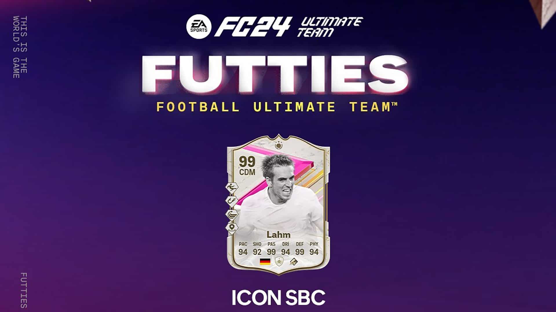 EA FC 24 SBC Philipp Lahm Icon Futties Soluzioni E Recensione Carta ...