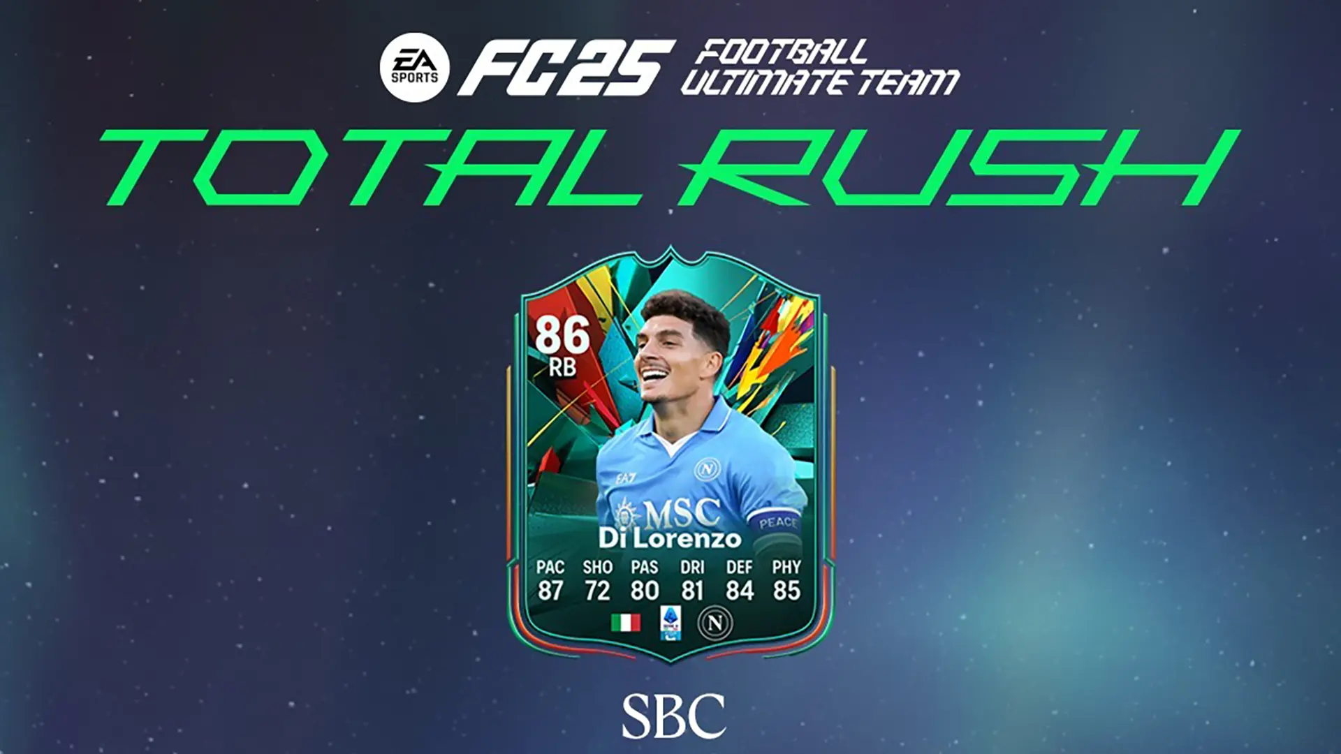 EA FC 25 SBC Di Lorenzo Total Rush Soluzioni E Recensione - FifaUltimateTeam.it