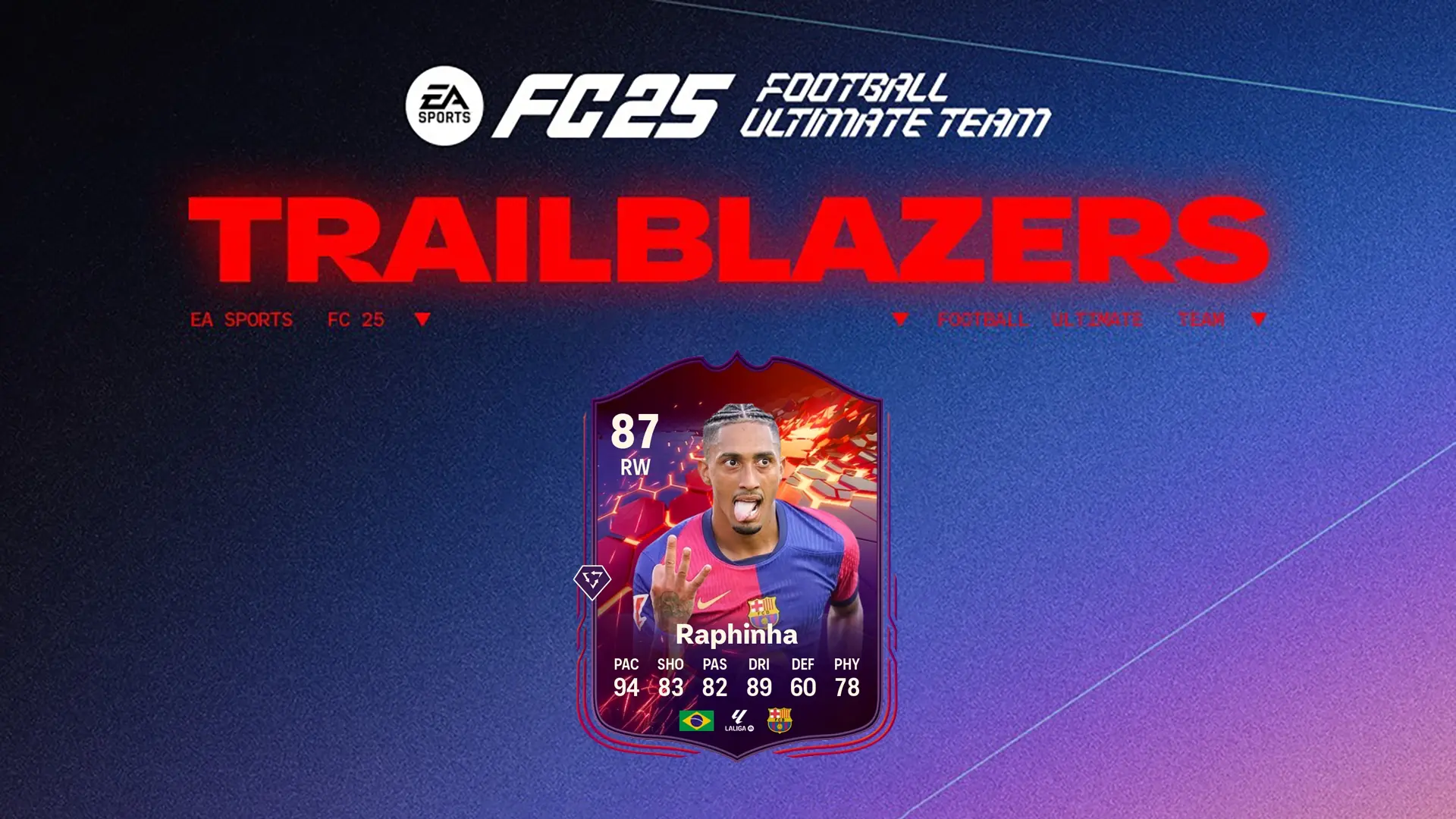 EA FC 25 SBC Raphinha Pionieri Soluzioni E Recensione Della Carta Trailblazers - FifaUltimateTeam.it
