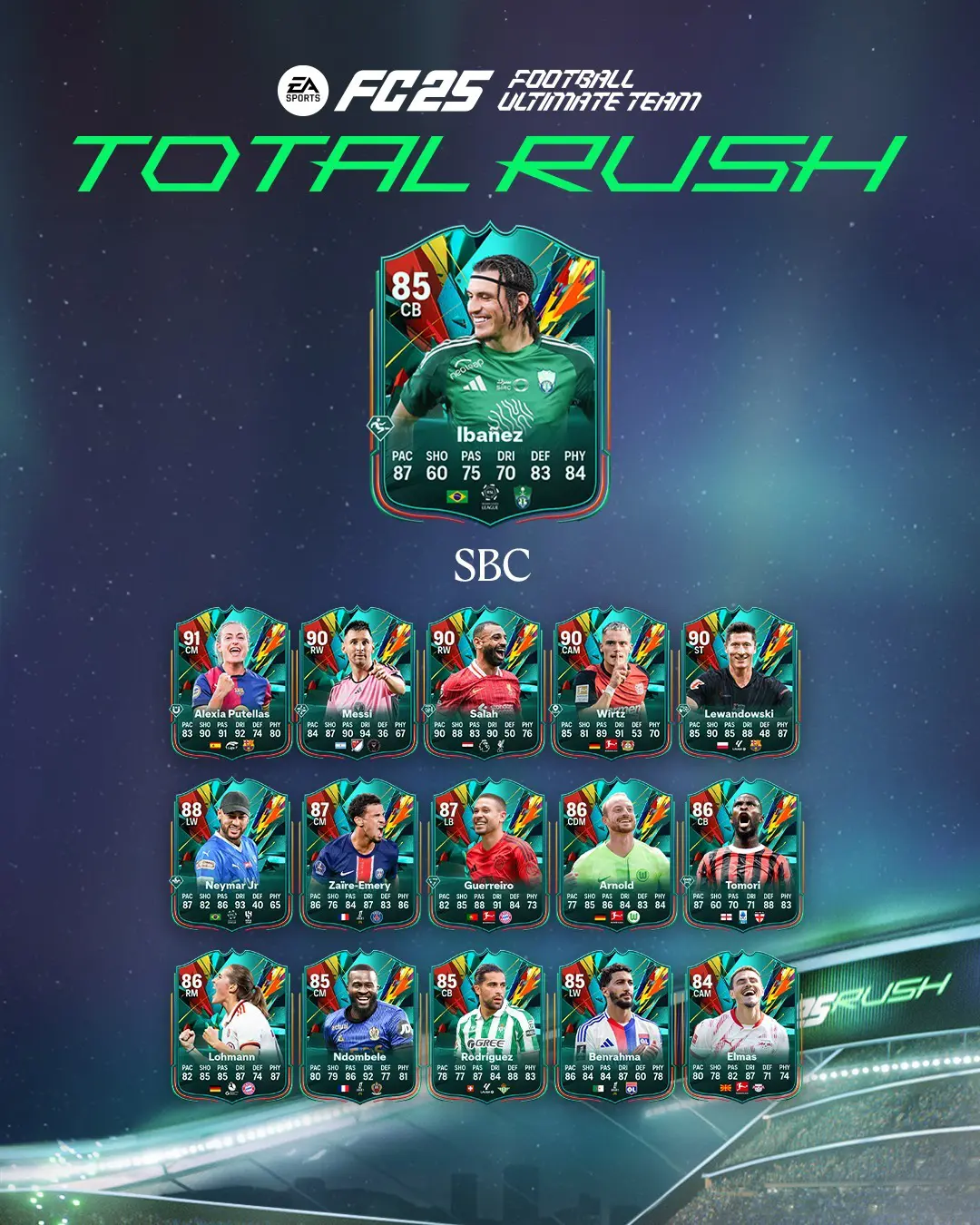 EA FC 25 SBC Ibanez Total Rush Soluzioni E Recensione - FifaUltimateTeam.it