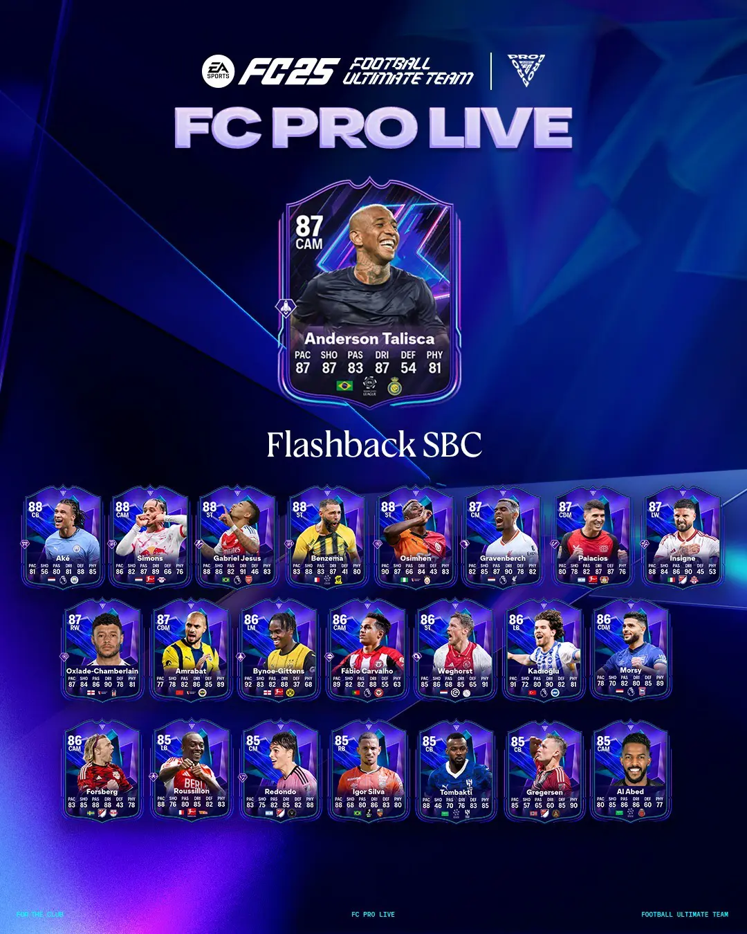 EA FC 25 SBC Talisca Pro Live Soluzioni E Recensione - FifaUltimateTeam.it