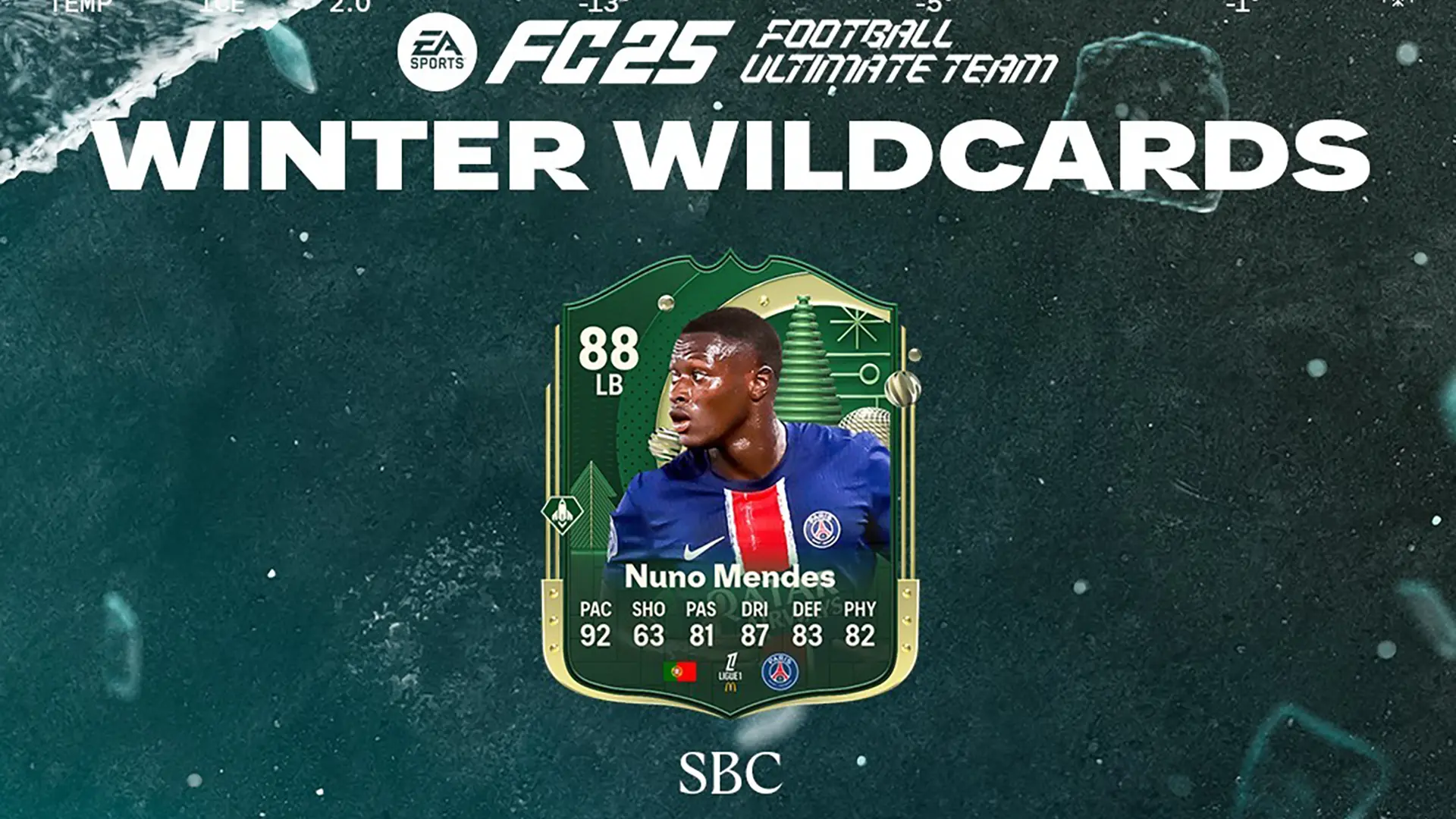 EA FC 25 SBC Nuno Mendes Jolly Invernali Soluzioni E Recensione Della Carta Winter Wildcards ...