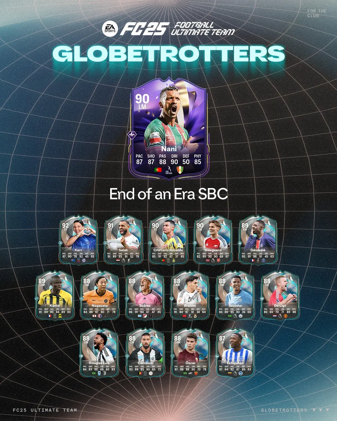EA FC 25 SBC Nani EOAE Soluzioni E Recensione Carta Fine Di Un'Era ...