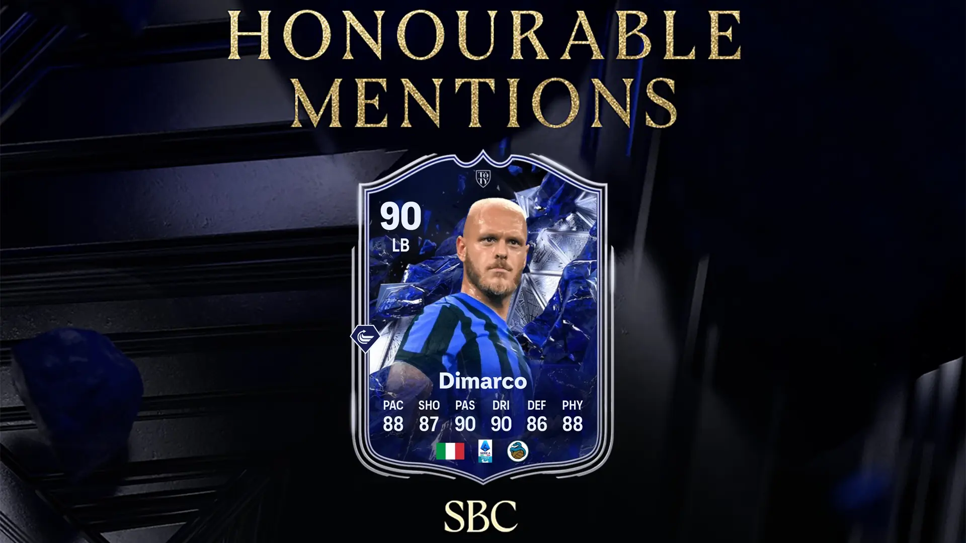 EA FC 25 SBC Federico Dimarco Menzioni D'Onore TOTY Soluzioni E ...