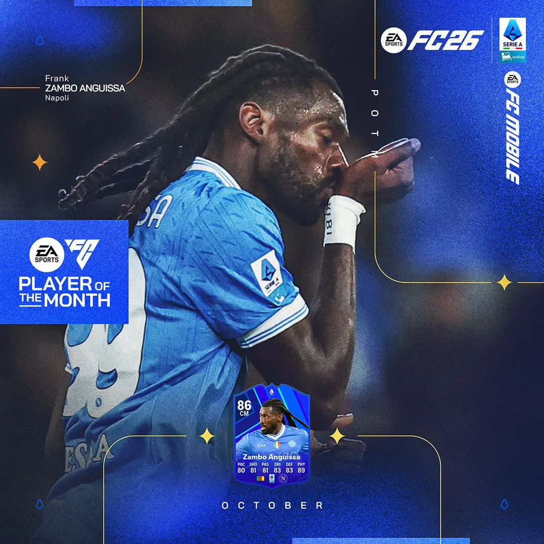 EA FC 26 SBC Zambo Anguissa POTM Ottobre Serie A Recensione E Test In ...